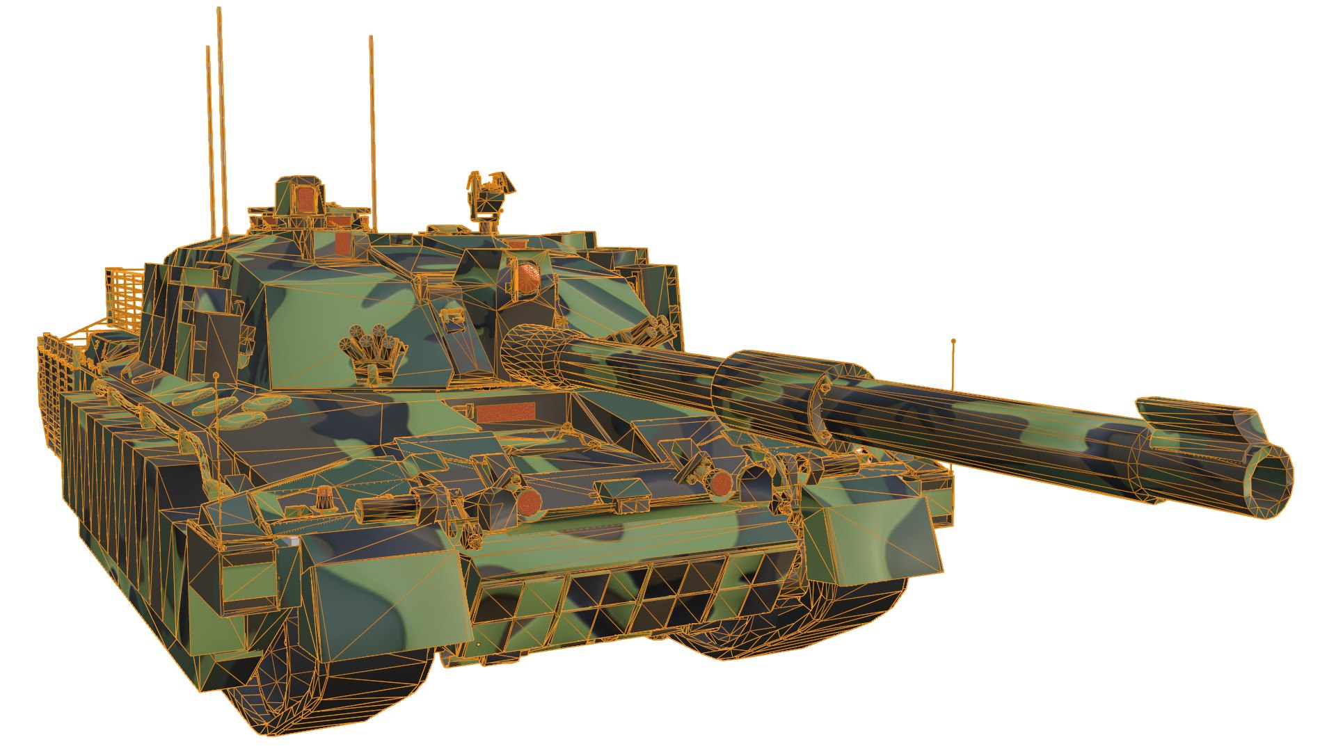 Challenger 2 Tank Model - TurboSquid 1852709