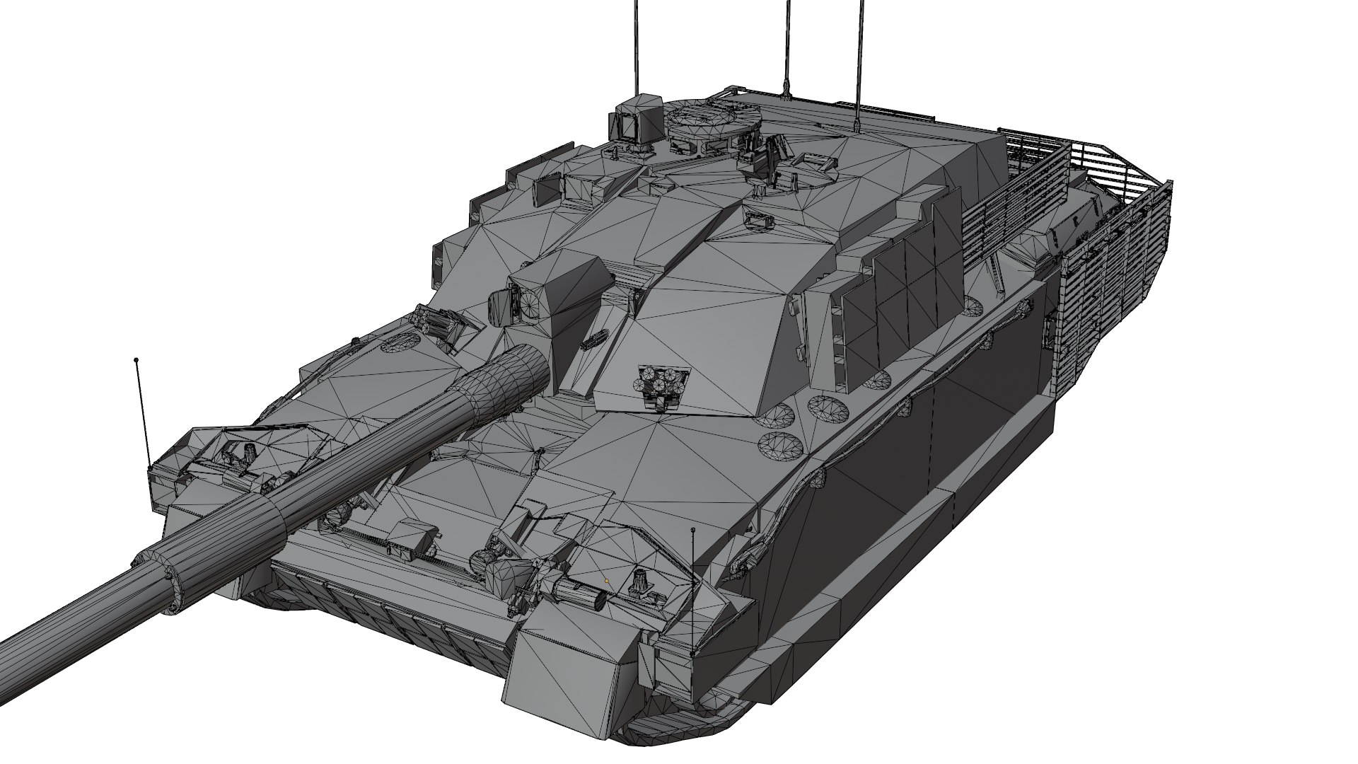 Challenger 2 Tank Model - TurboSquid 1852709