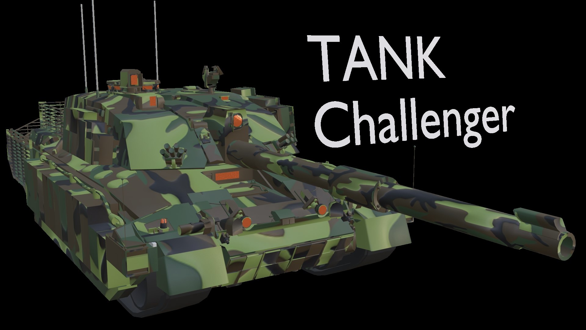 Challenger 2 Tank Model - TurboSquid 1852709
