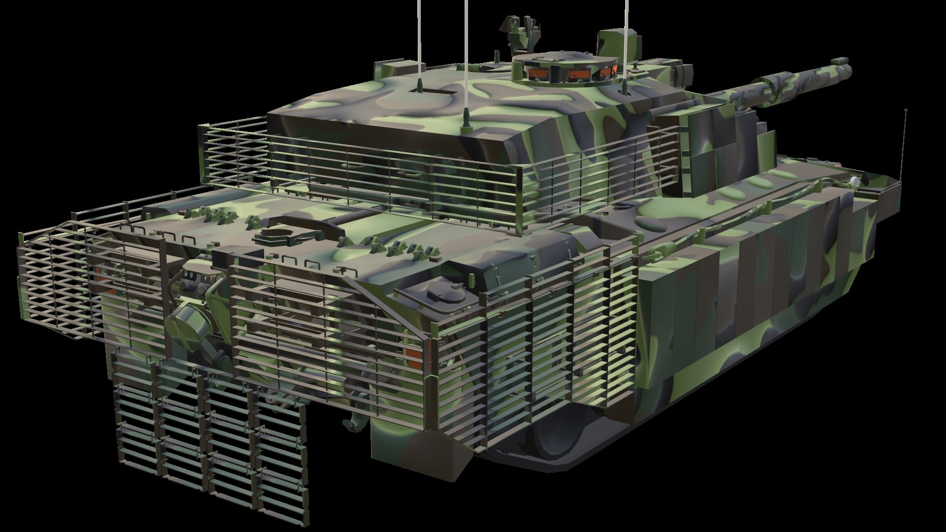 Challenger 2 Tank Model - TurboSquid 1852709