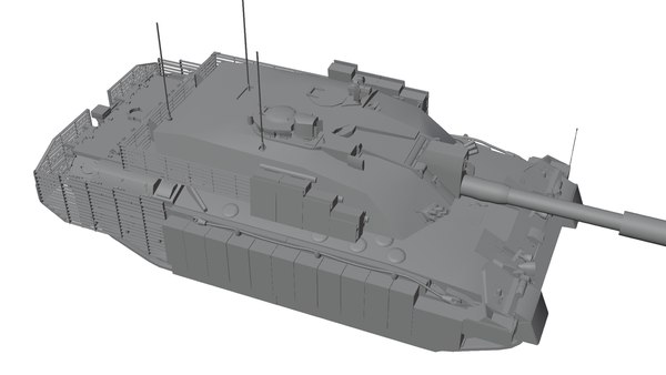 Challenger 2 Tank model - TurboSquid 1852709