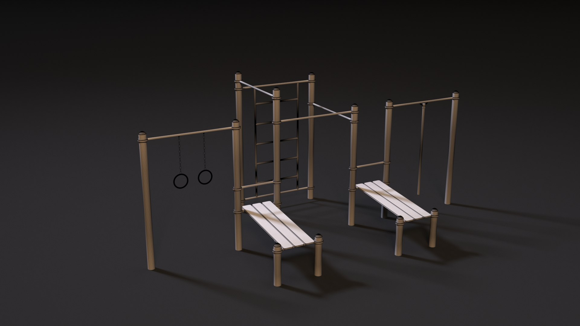 3D Workout Sports Exercises Model - TurboSquid 1604340