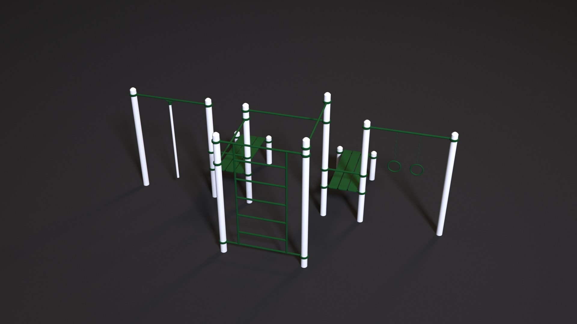 3D Workout Sports Exercises Model - TurboSquid 1604340