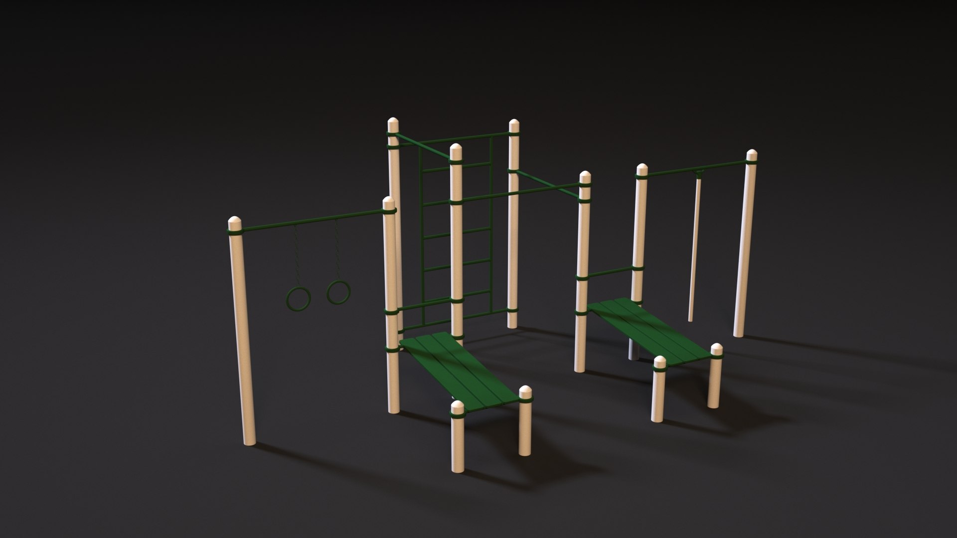 3D Workout Sports Exercises Model - TurboSquid 1604340