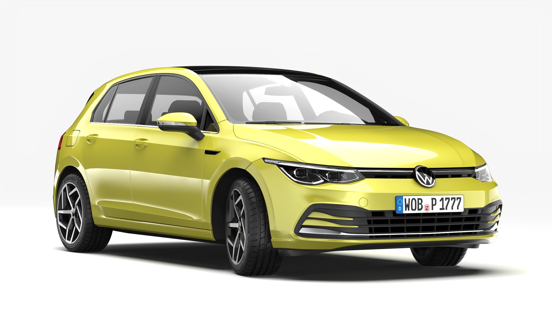 3D Volkswagen Car Model - TurboSquid 1472246