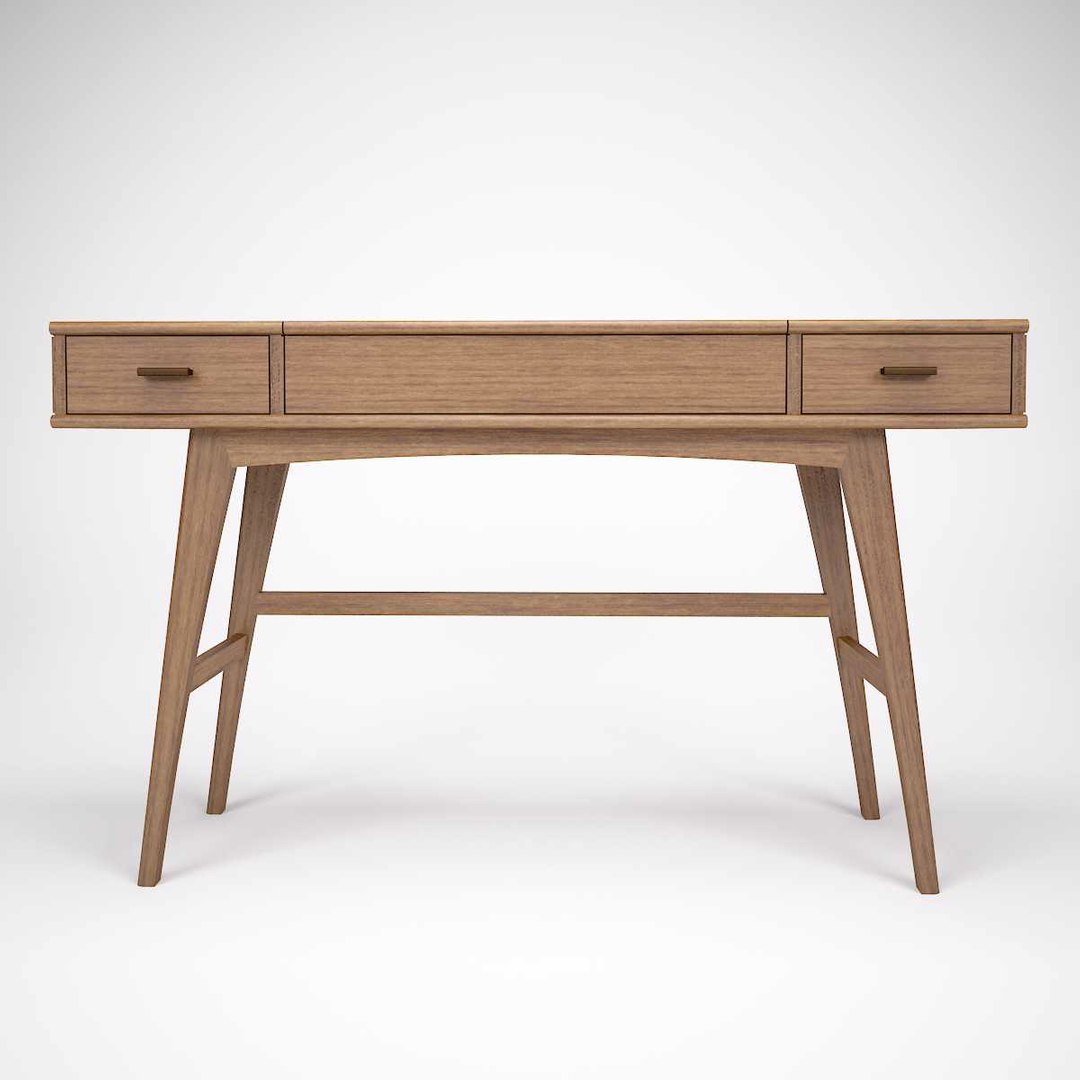 3D model writing desk console - TurboSquid 1246858