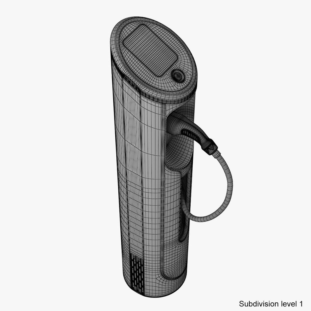 3D Electric Vehicle Charging Station Model - TurboSquid 1345094