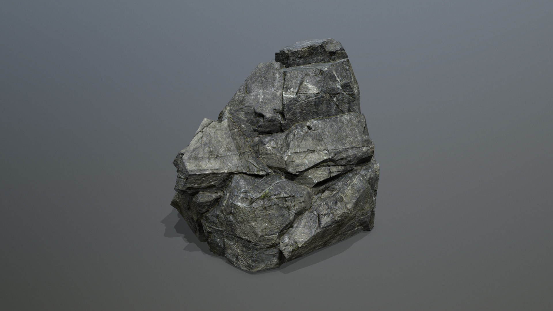 3D Cliff Rocks Model - TurboSquid 2275471