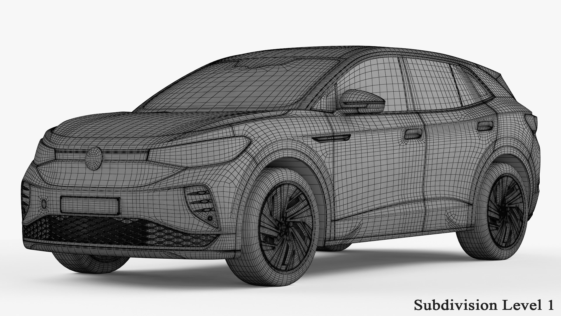 3D Volkswagen ID4 GTX 2022 - TurboSquid 2025447