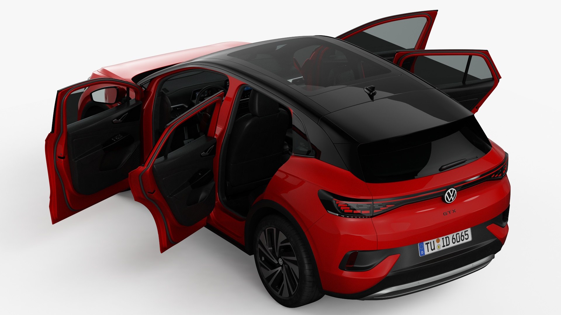 3D Volkswagen ID4 GTX 2022 - TurboSquid 2025447