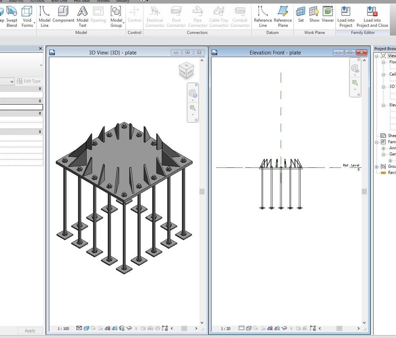 3D Structure Plate - TurboSquid 1174200