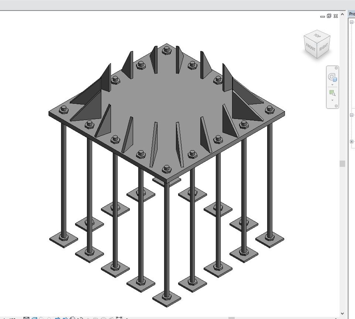 3D Structure Plate - TurboSquid 1174200