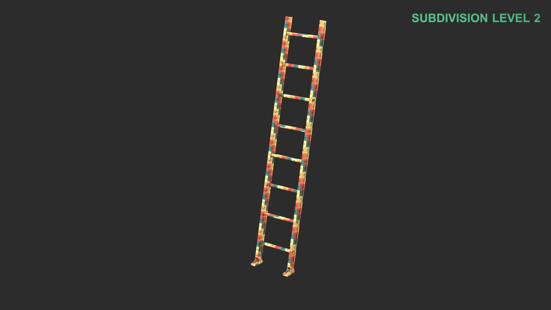 Ladder Model - TurboSquid 2337183