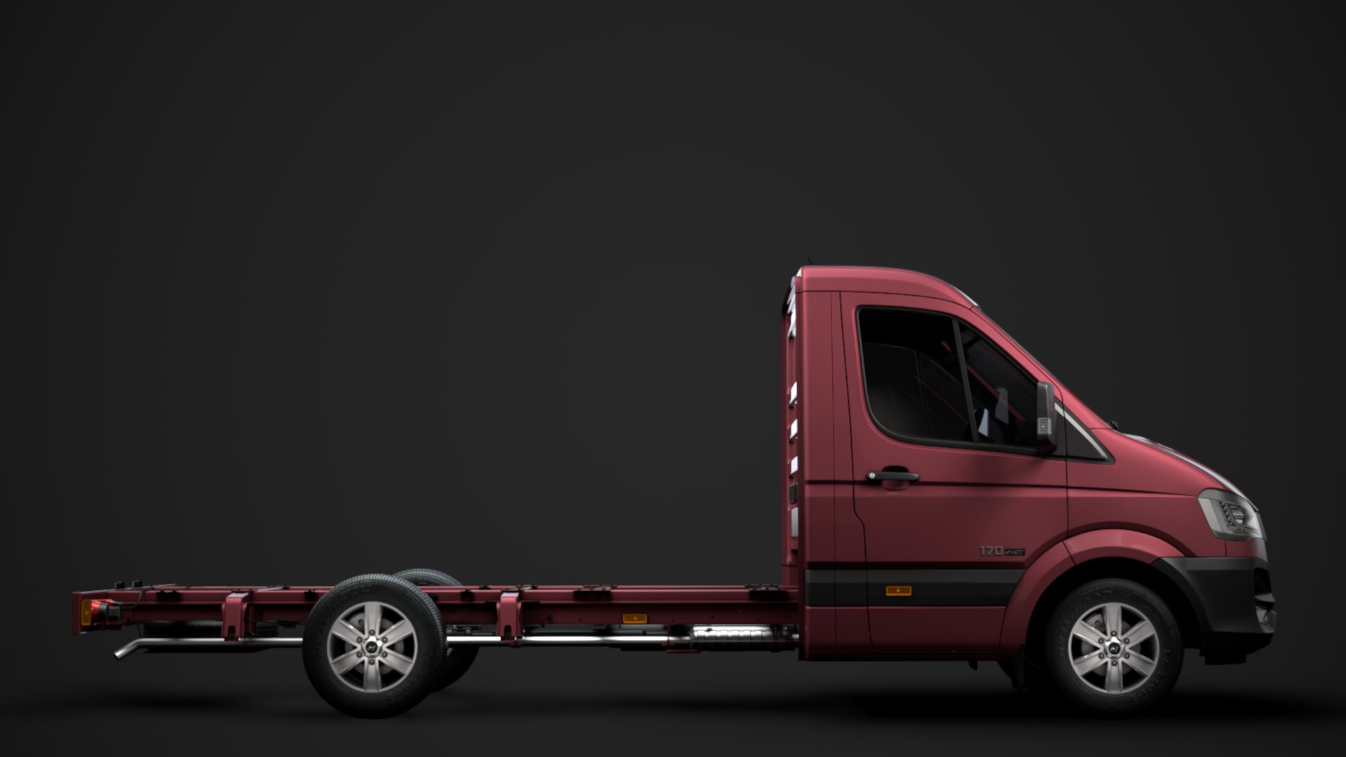 3D Hyundai H350 Chassis Single - TurboSquid 1453000