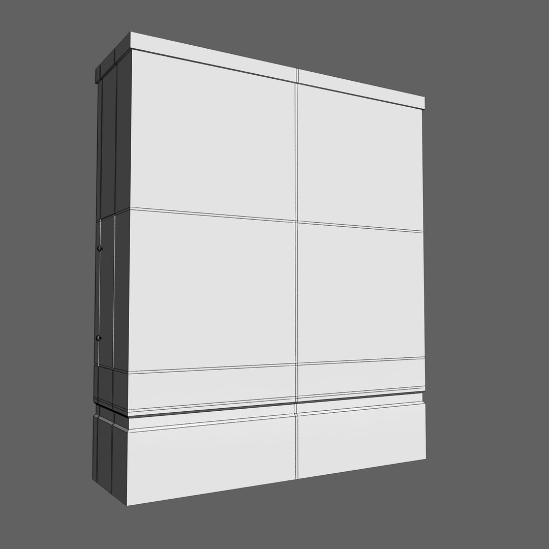 3D Outdoor Electric Power Control Panel - TurboSquid 1164487