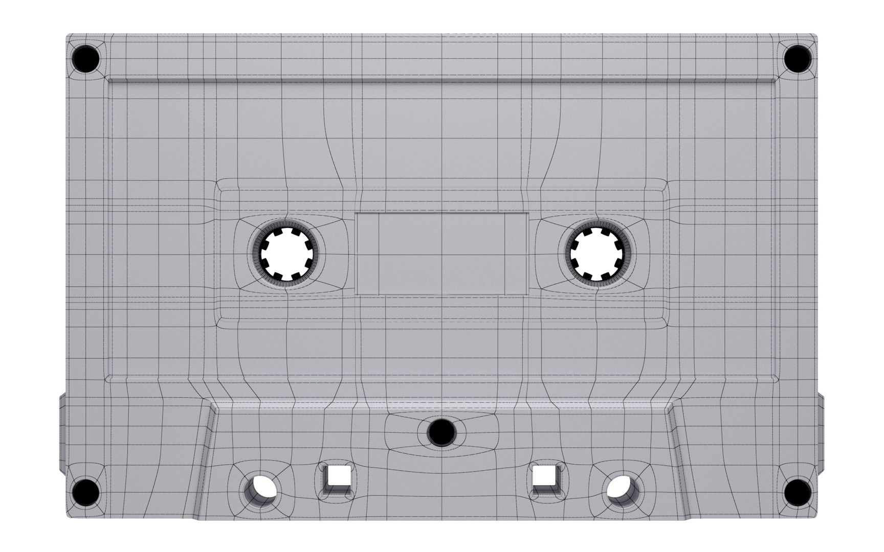 3D Audio Cassette Tape Model - TurboSquid 2215979