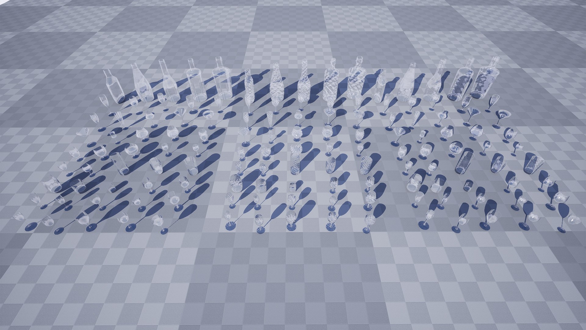 Ultimate Glass Props 135 variations 3D model - TurboSquid 1984317
