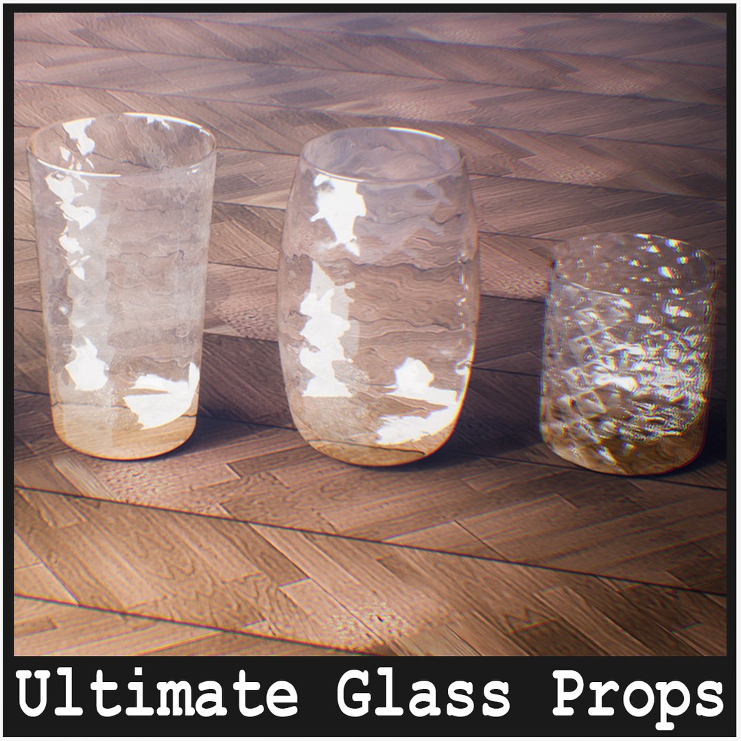 Ultimate Glass Props 135 variations 3D model - TurboSquid 1984317