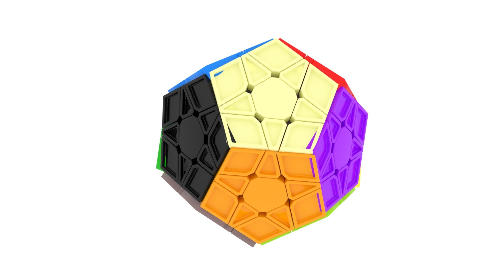 3D Model Megaminx - TurboSquid 1726326