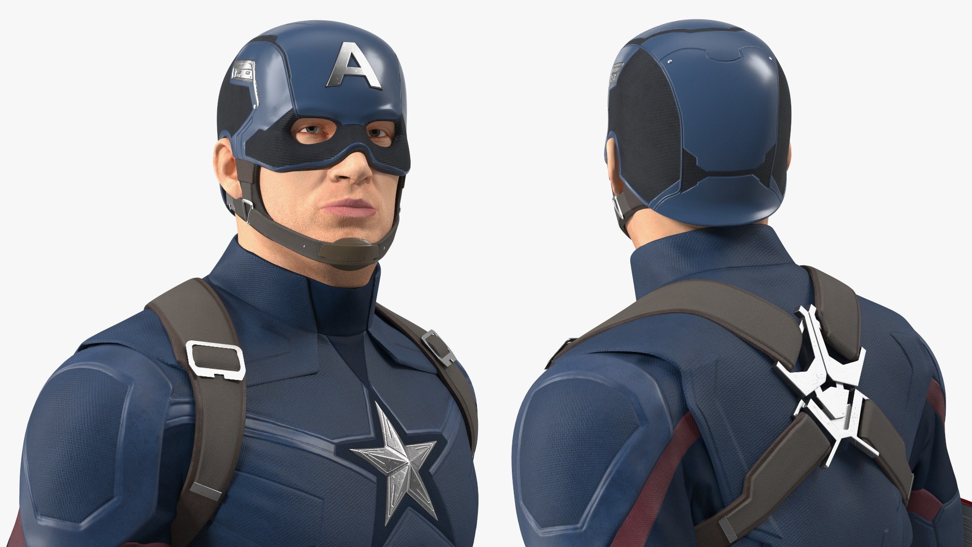 Captain America Standing Model - TurboSquid 2042257