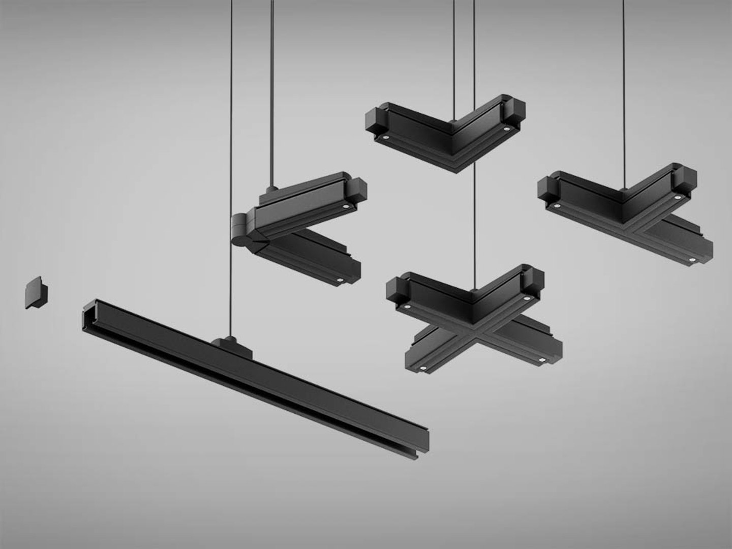 3d Model Spot Track Ceiling Surfaced