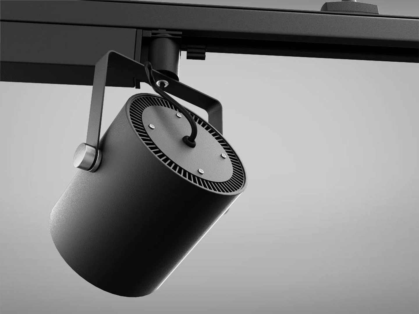 3d Model Spot Track Ceiling Surfaced