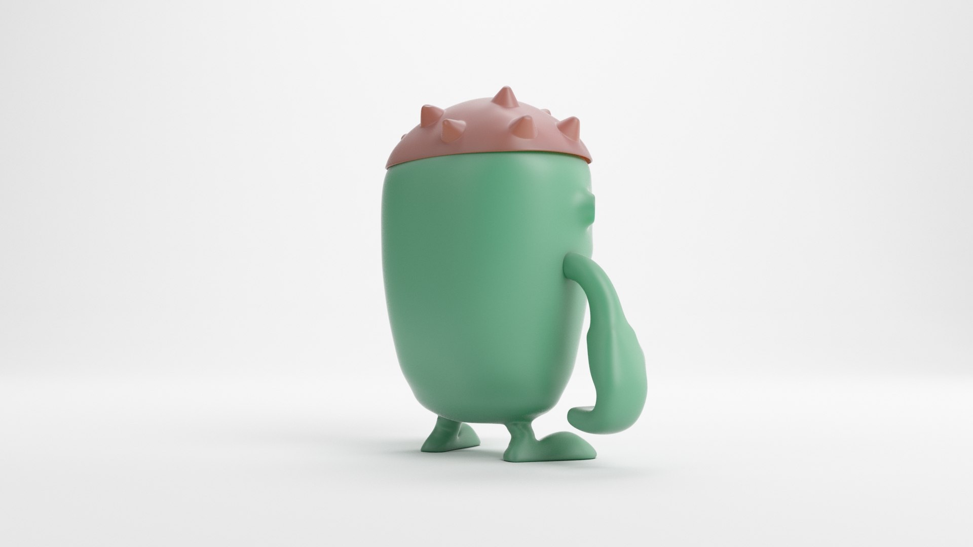 Original Toon Cyclops Warrior With Axe And Helmet 3D - TurboSquid 2141278