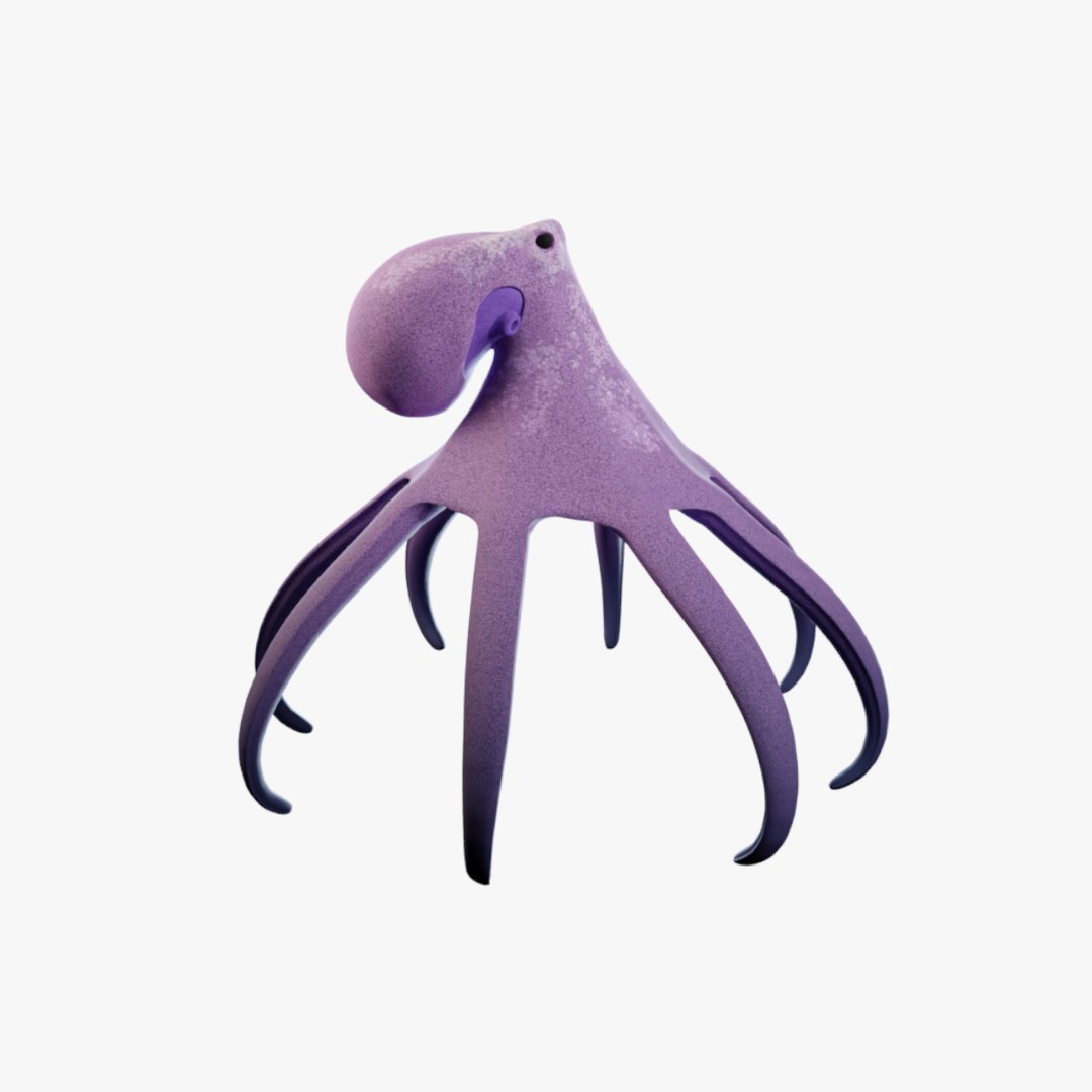 3D octopus swimming animation model - TurboSquid 1609029