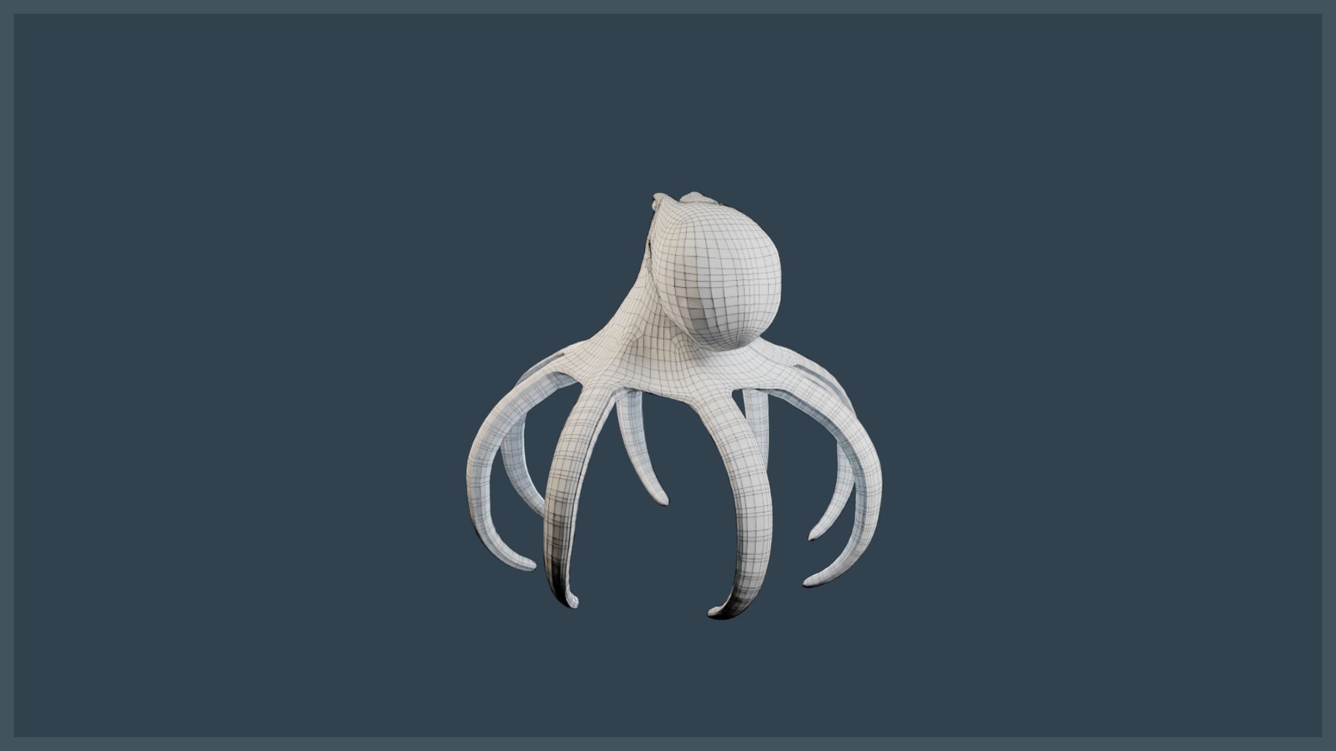 3D octopus swimming animation model - TurboSquid 1609029
