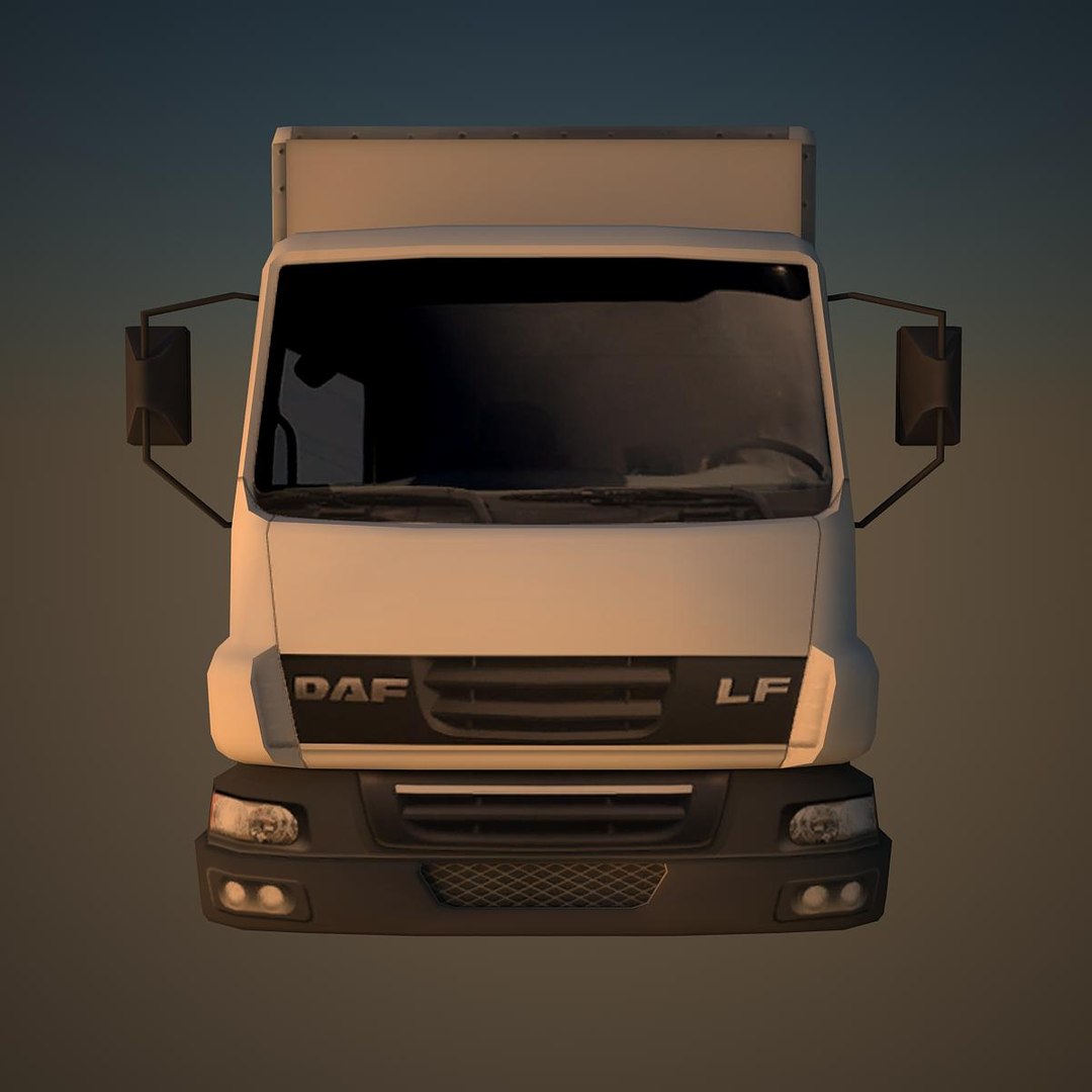 3D model daf truck basic - TurboSquid 1188148