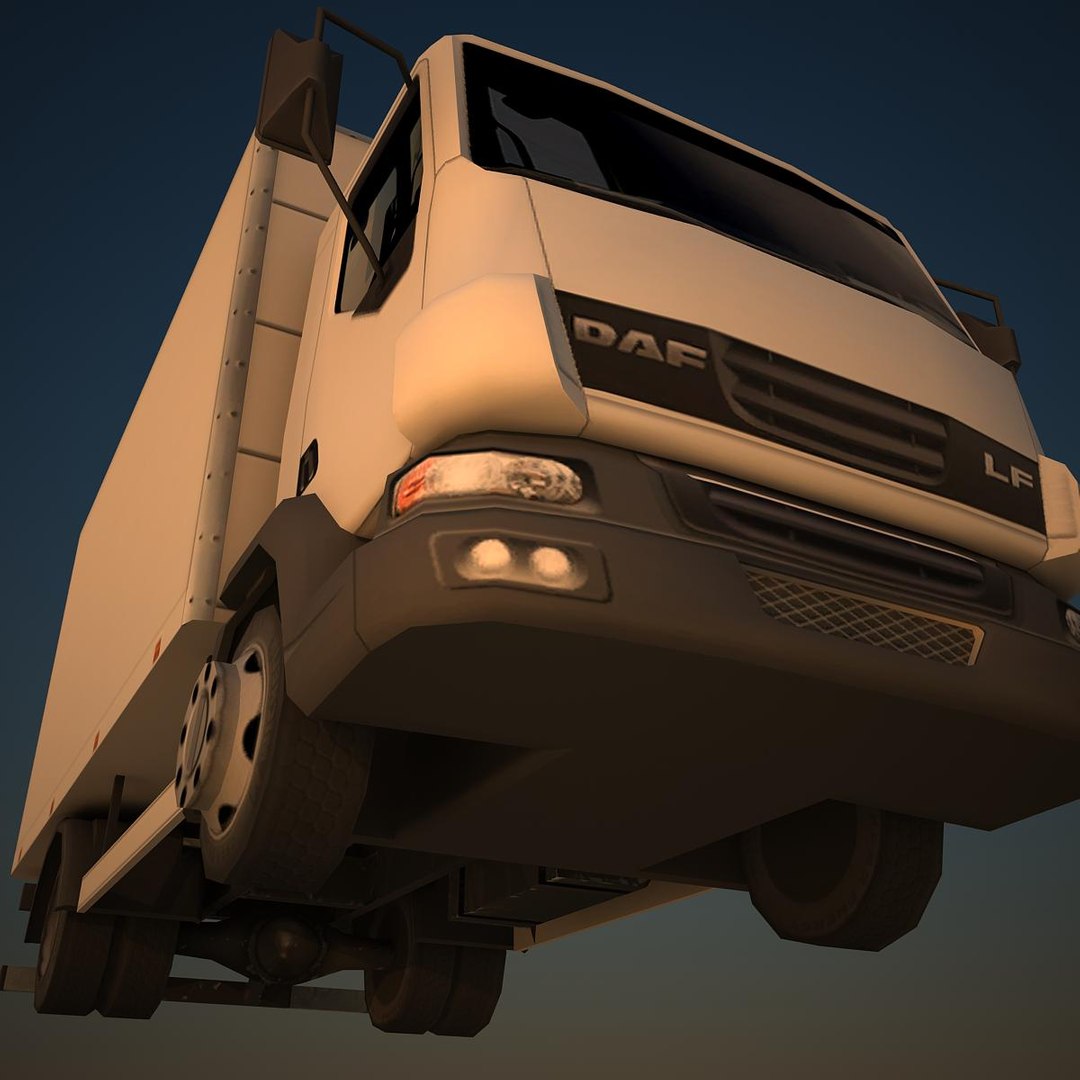 3D model daf truck basic - TurboSquid 1188148