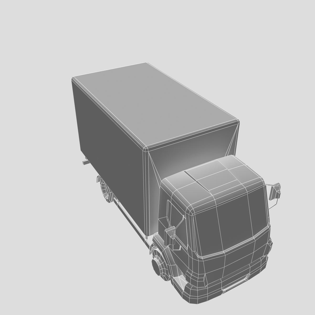 3D model daf truck basic - TurboSquid 1188148