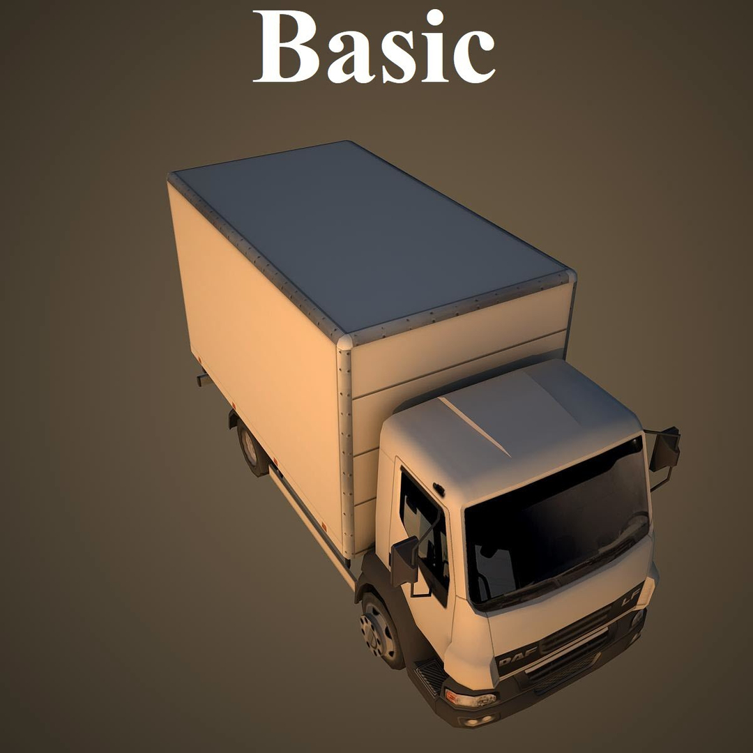 3D model daf truck basic - TurboSquid 1188148