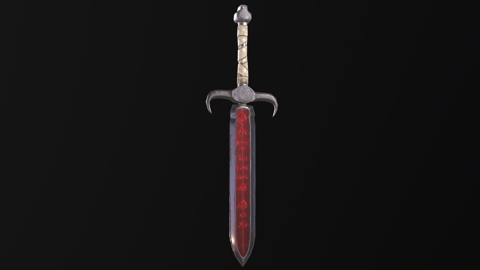 3D Dark Sword Model - TurboSquid 2324319