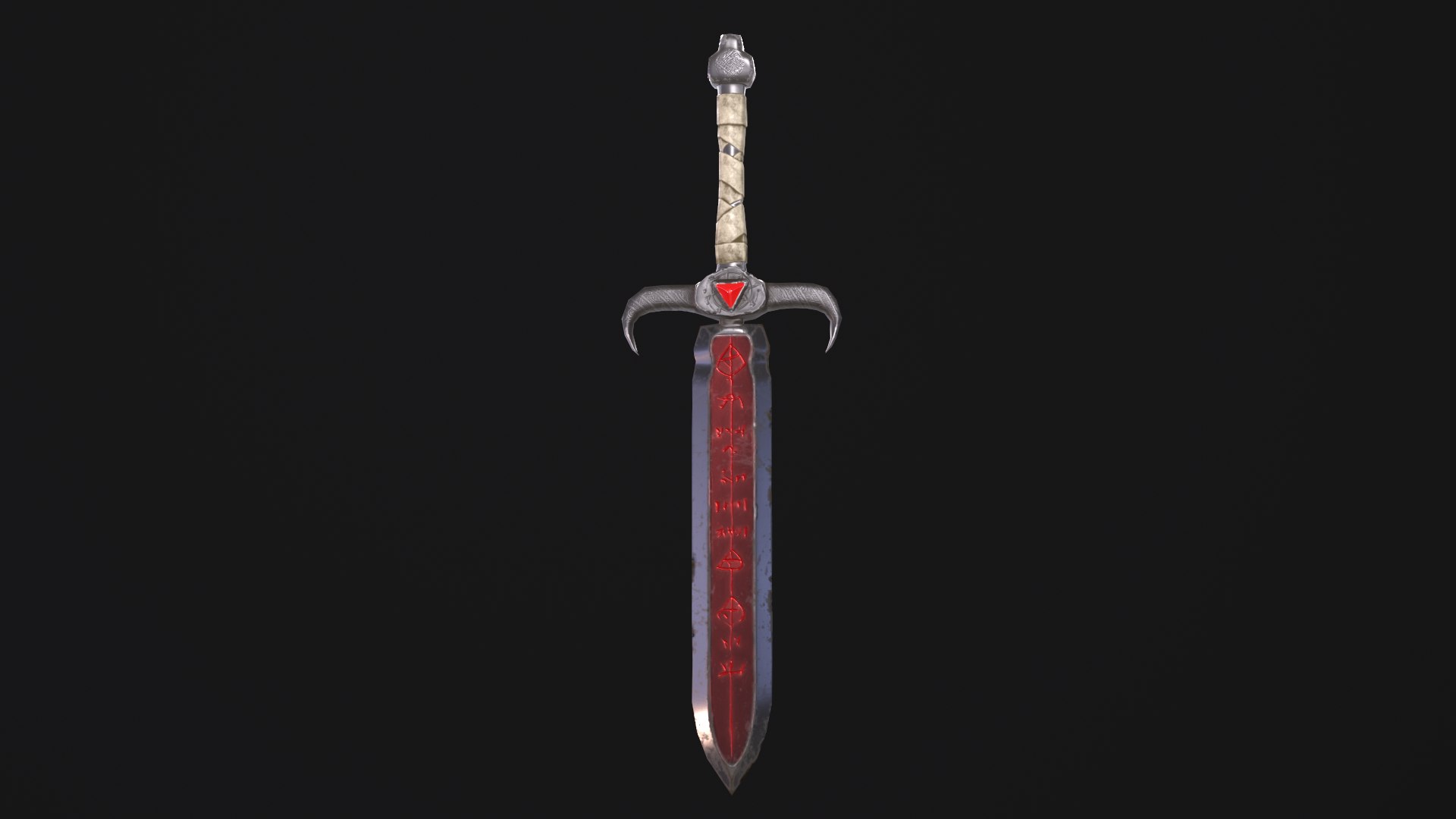 3D Dark Sword Model - TurboSquid 2324319