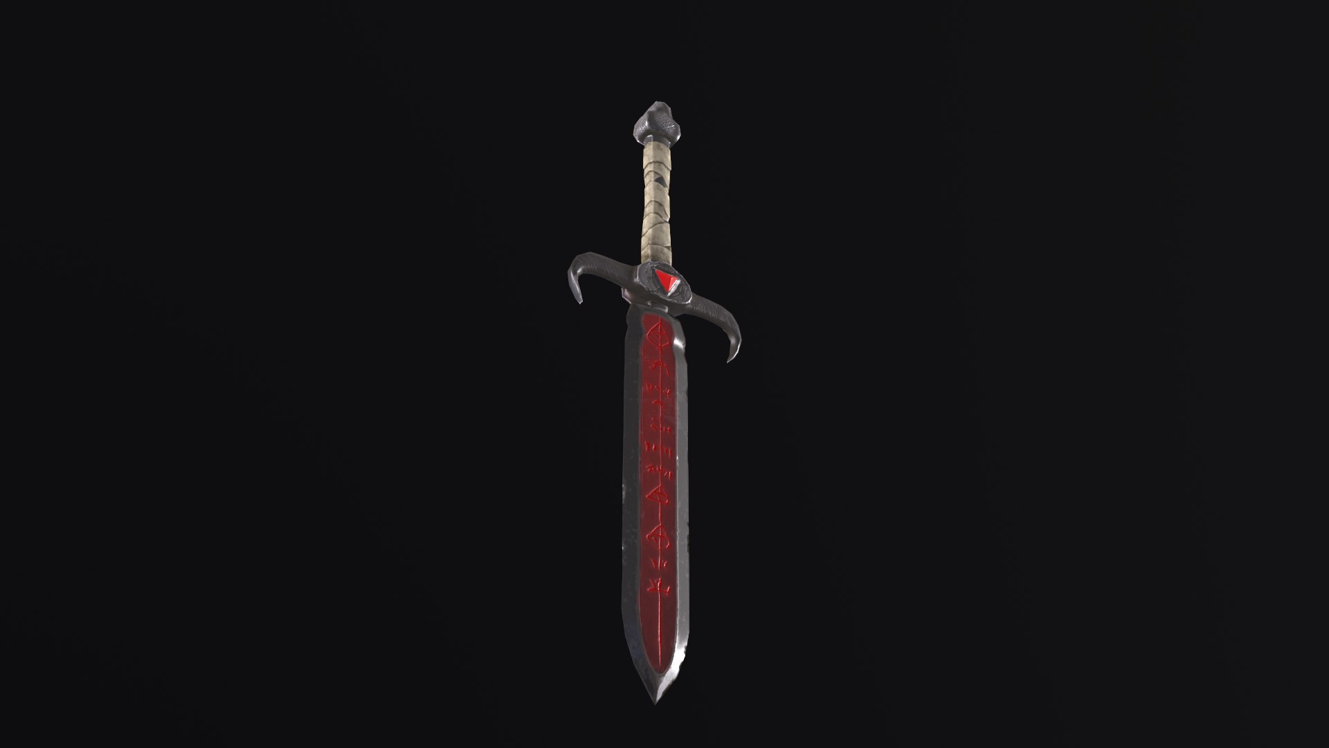 3D Dark Sword Model - TurboSquid 2324319