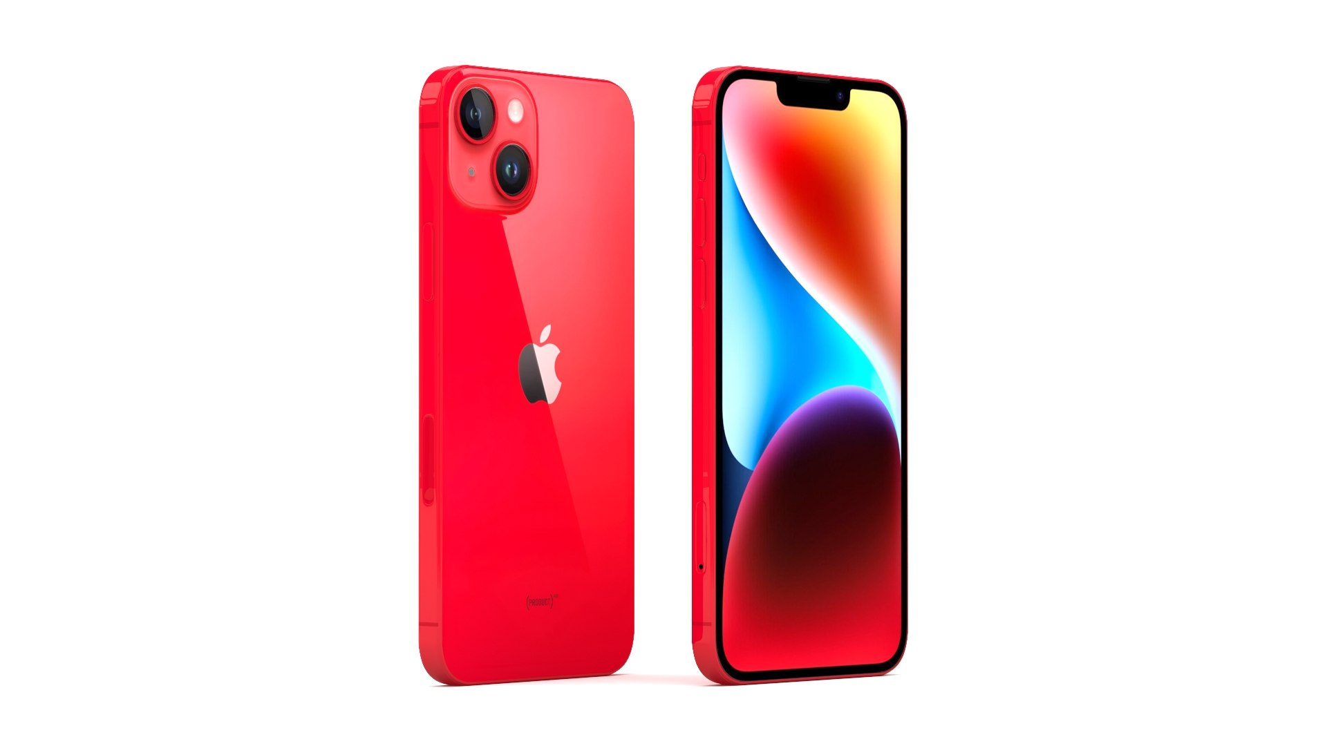Apple IPhone 14 RED Model - TurboSquid 2046287