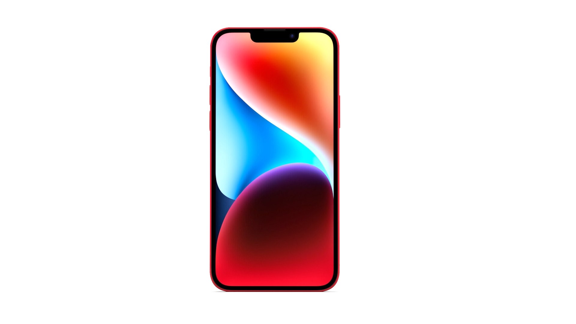 Apple IPhone 14 RED Model - TurboSquid 2046287