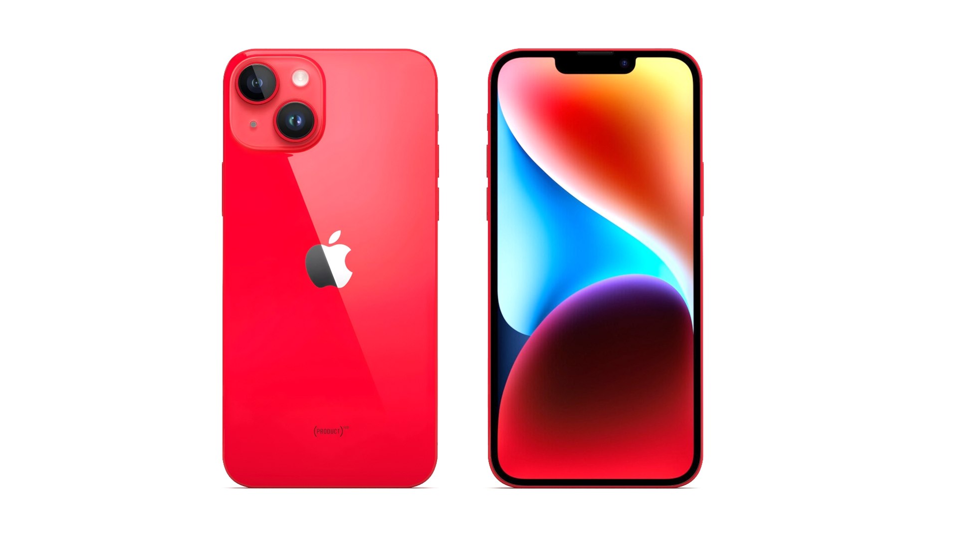 Apple IPhone 14 RED Model - TurboSquid 2046287