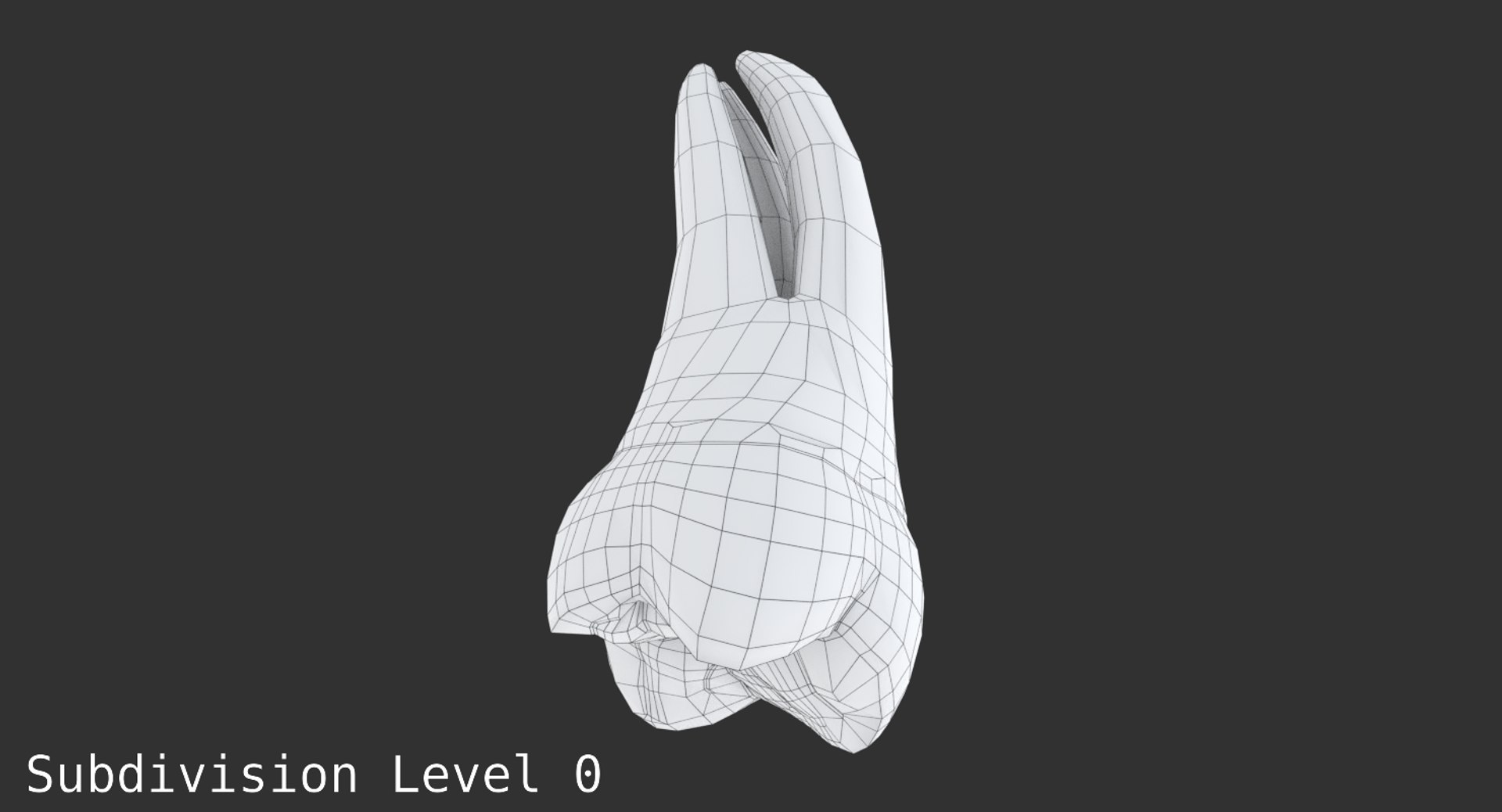 Upper molar 3D model - TurboSquid 1253605