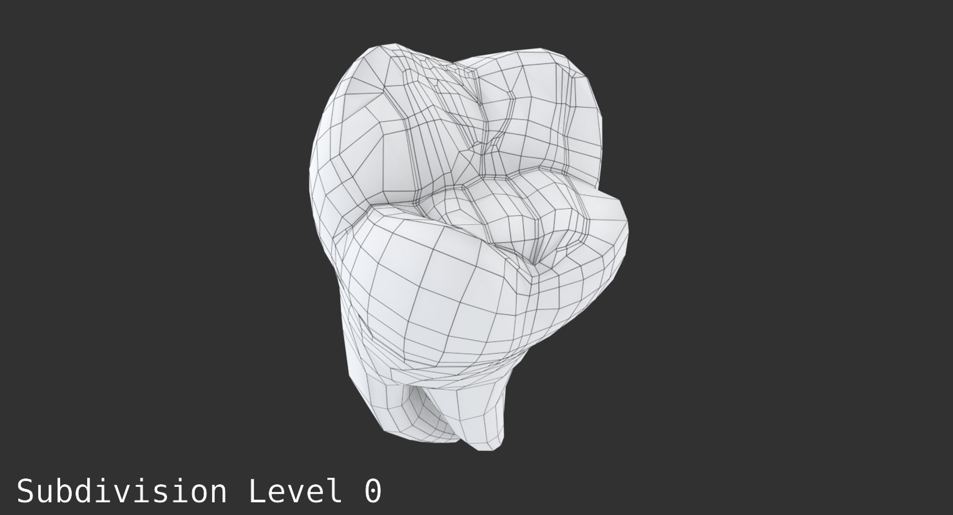 Upper molar 3D model - TurboSquid 1253605