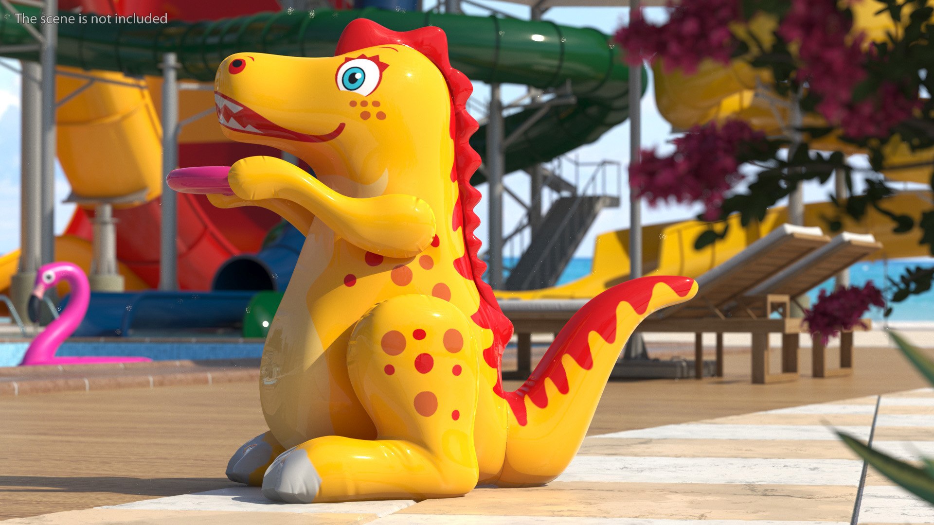 3D Dinosaur Inflatable Toy Model - TurboSquid 1993638