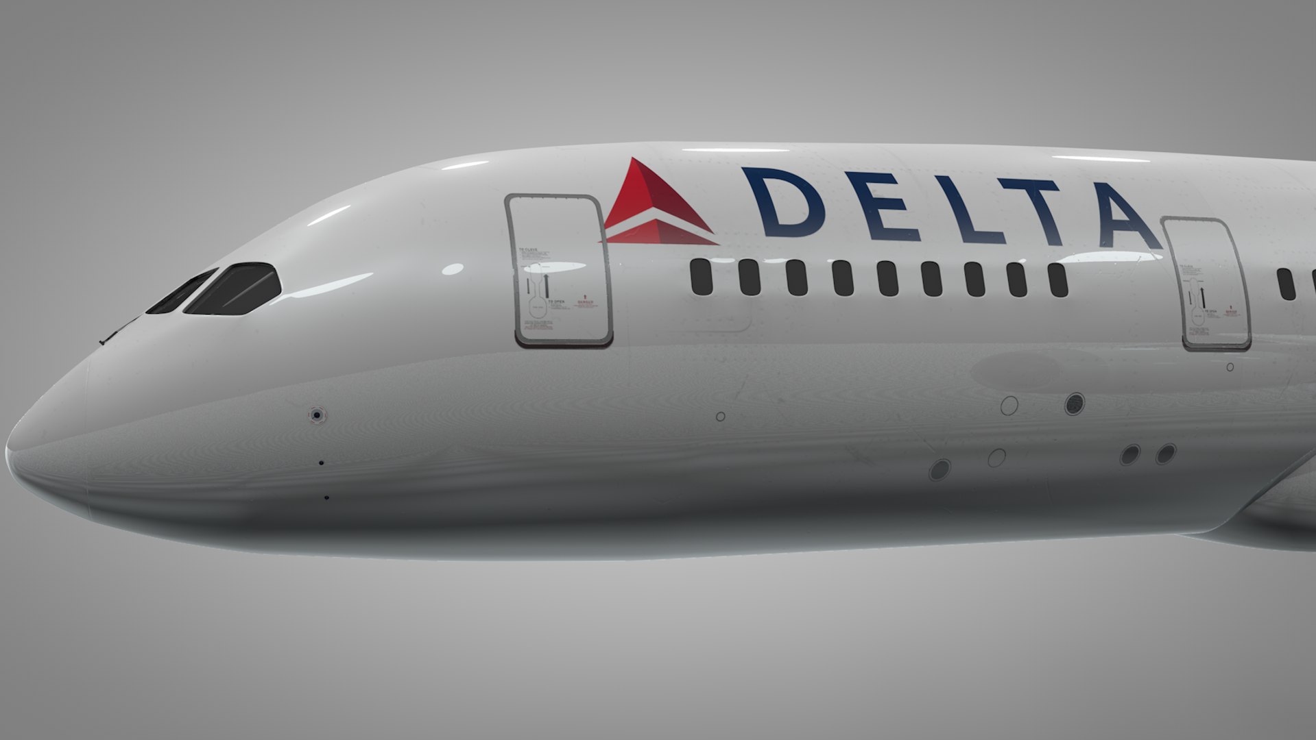 Boeing 787 Dreamliner Delta Model - TurboSquid 1419676