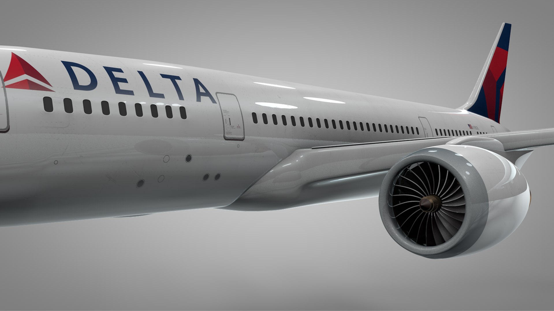 Boeing 787 Dreamliner Delta Model - TurboSquid 1419676