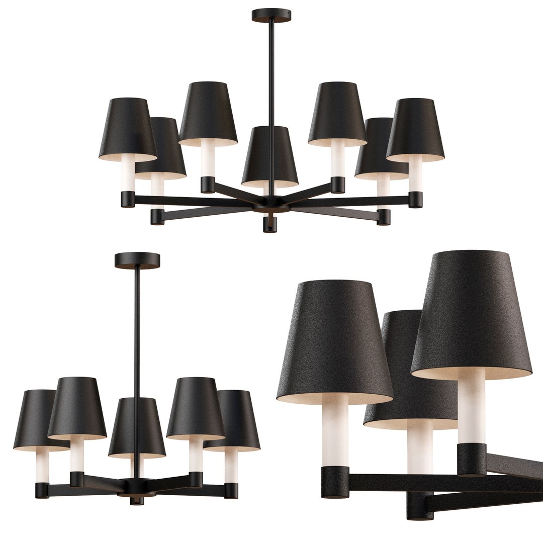 3D Eremon Chandelier Model - TurboSquid 1955418