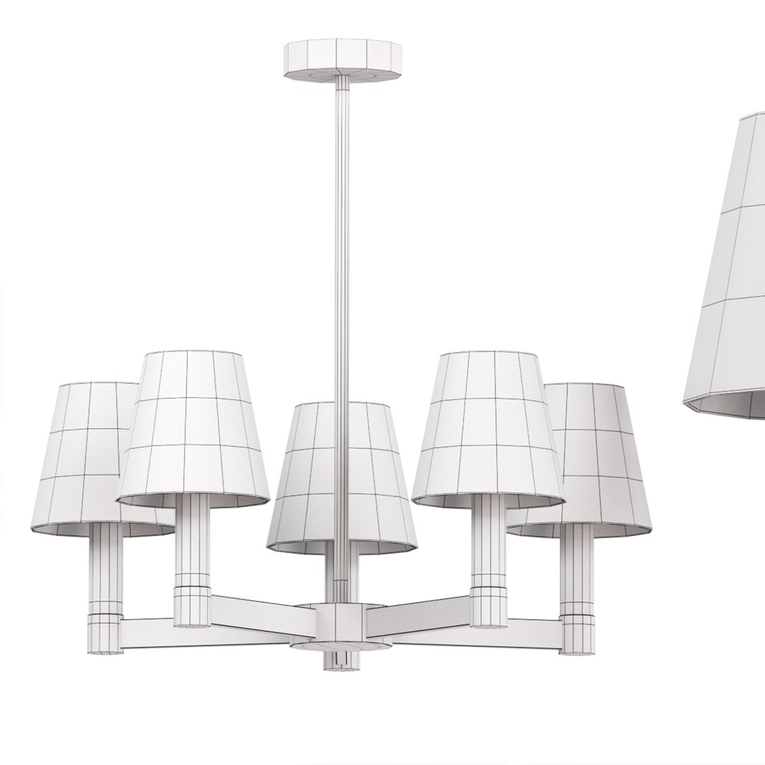 3D Eremon Chandelier Model - TurboSquid 1955418