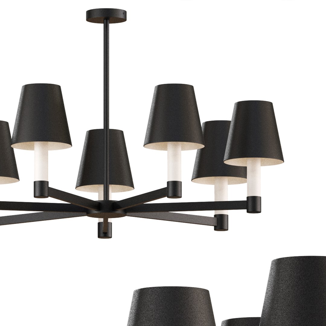3D Eremon Chandelier Model - TurboSquid 1955418