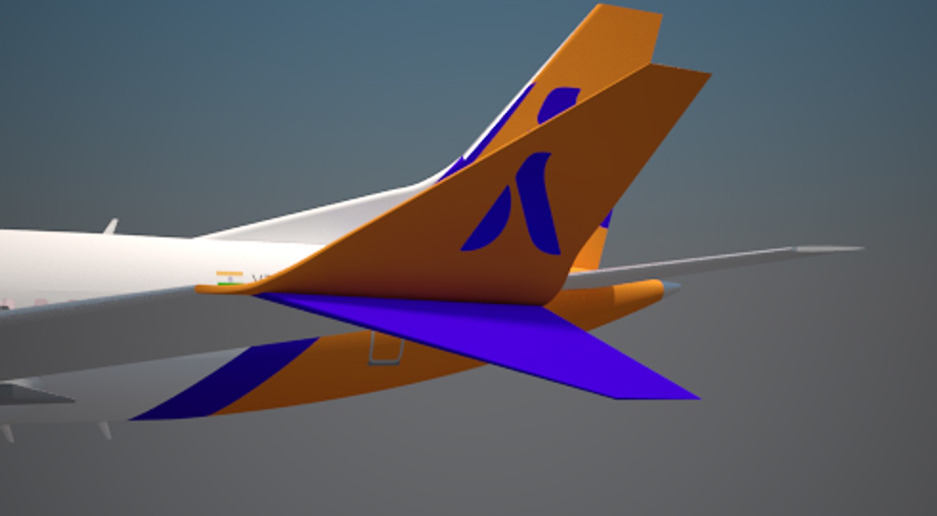 3D Model Akasa Air Boeing 737 Max 8 - TurboSquid 1982475