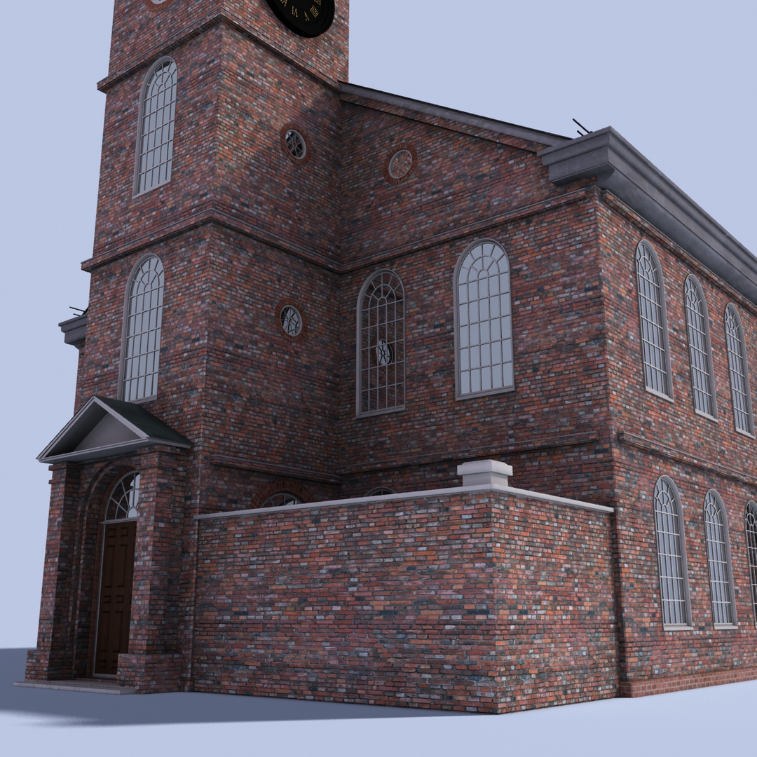 old south meeting house 3d model
