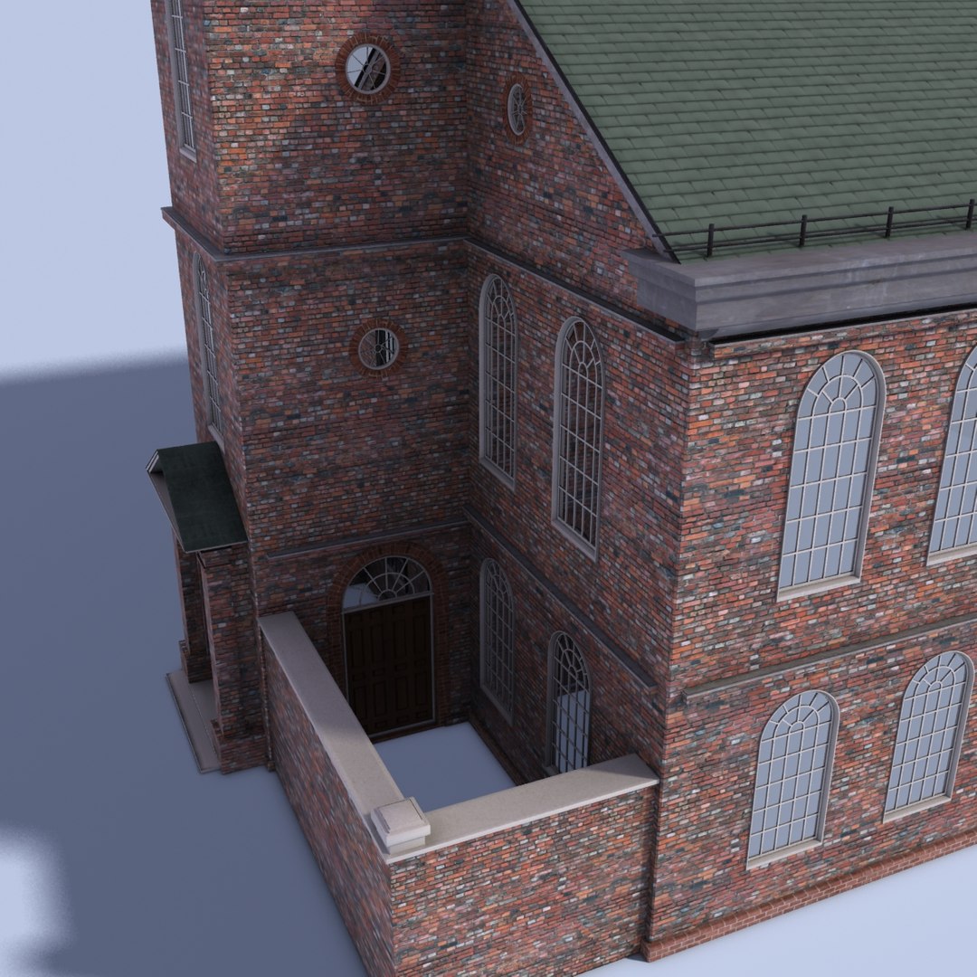 Old South Meeting House 3d Model